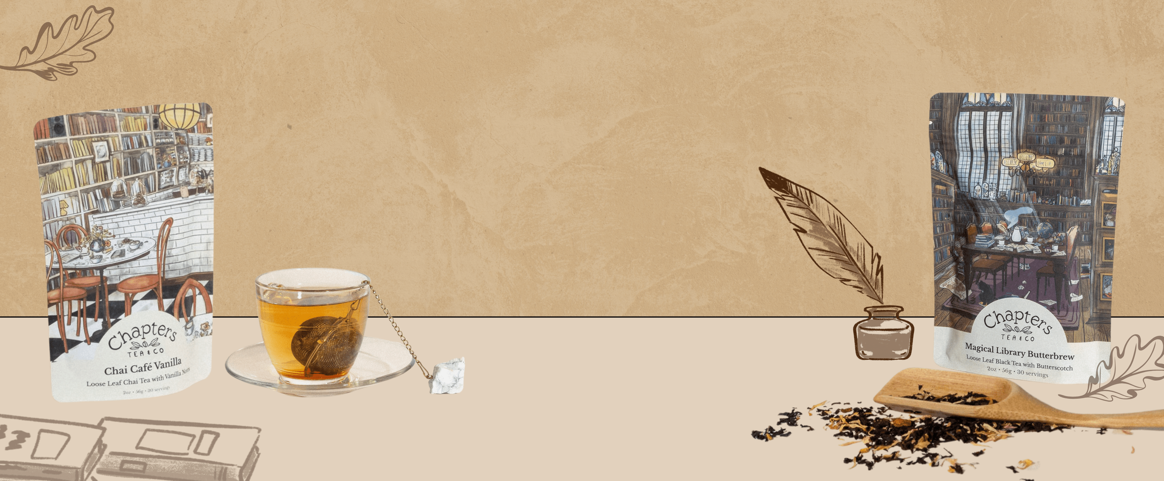 Chapters Tea & Co: Loose Leaf Teas, Tea Bag Sachets, Tea Gifts