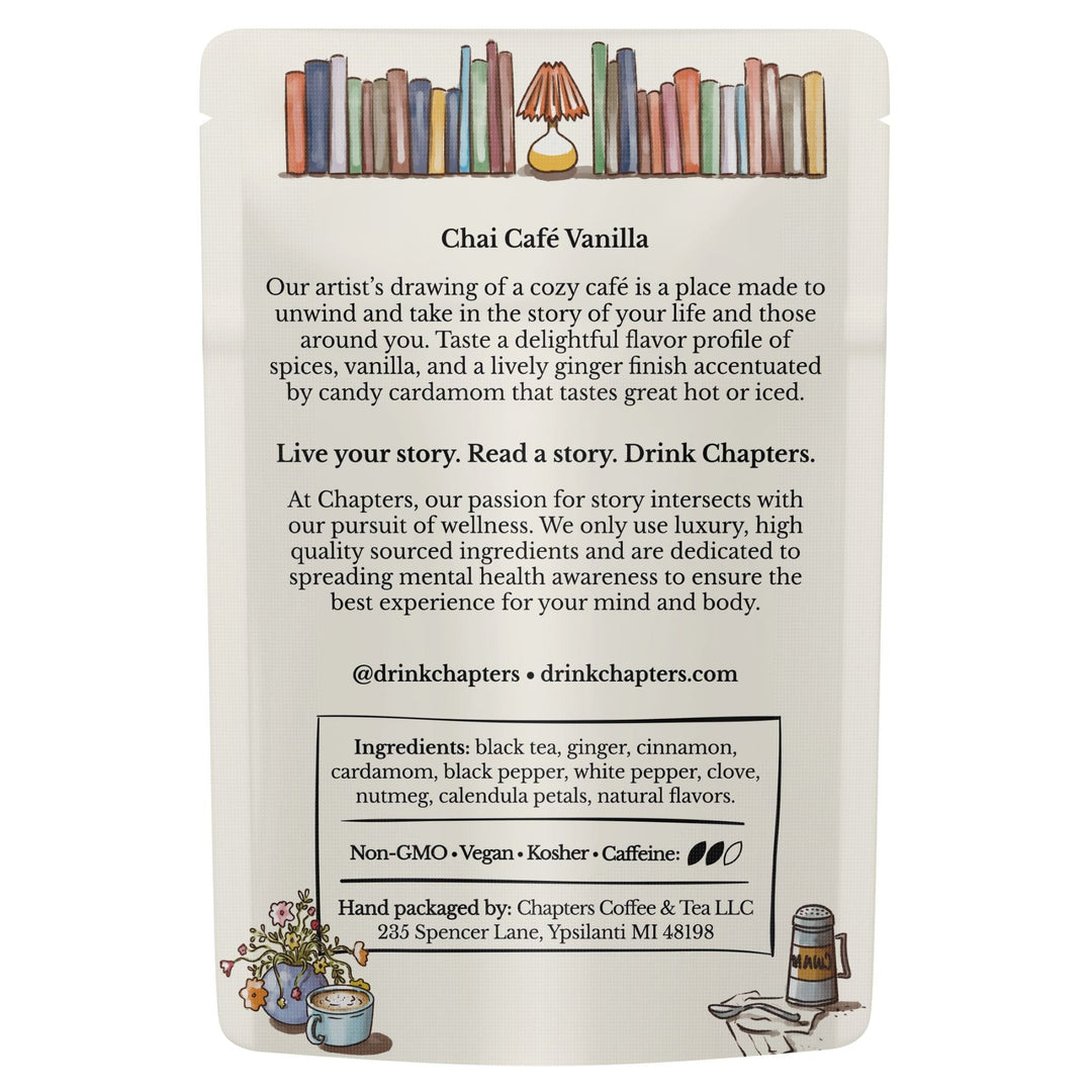 Chai Café Vanilla – Chapters Tea
